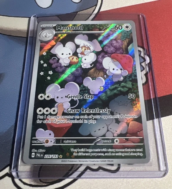 POKÉMON TCG MAUSHOLD Scarlet & Violet - Paldea Evolved 226/193 Holo ...