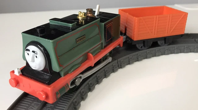 THOMAS THE TANK Engine Motorised Samson Train With Carriage Trackmaster ...