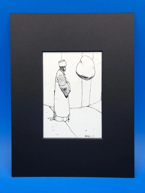 MOEBIUS LÉVITATION SOUS passe-partout 18 x 24 cm EUR 25,00 - PicClick IT