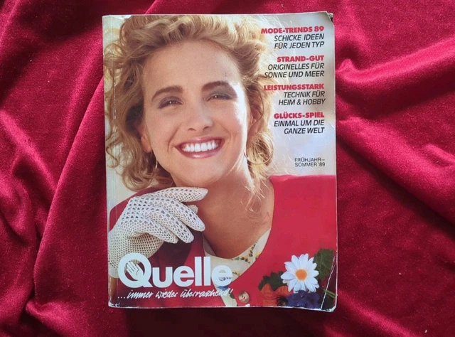 QUELLE KATALOG HERBST Winter 1989 - kleiner vintage Versandhauskatalog ...