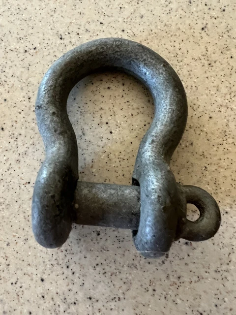 VINTAGE STEEL SCREW Pin Anchor Shackle Pin £10.36 - PicClick UK