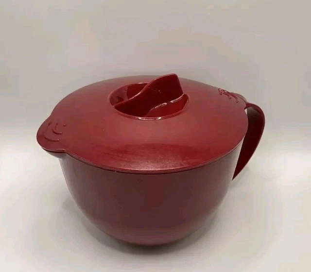 TUPPERWARE MICROPLUS MICROCOOK 1 L Kanne Tupperwave 200 Mikrokanne Rot ...