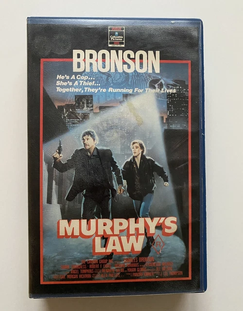MURPHY’S LAW [VHS] RCA Columbia Hoyts Ex-Rental Video Tape Charles ...