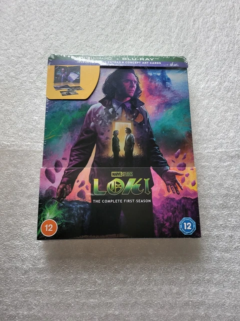 LOKI: COMPLETE FIRST Season 1 4K/2D Steelbook *Brand New Sealed* £114. ...