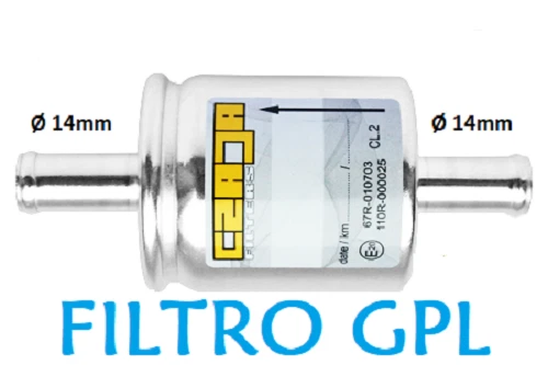FILTRO GPL-METANO UFI FC-30 (14-14mm) LANDI RENZO ART. 67R010286 UFI 161035001 EUR 29,99 ...