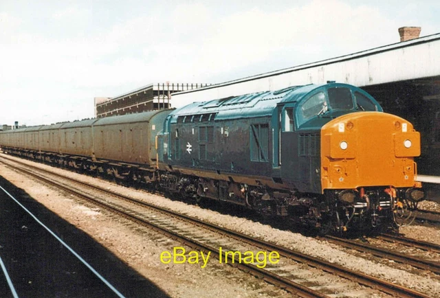 PHOTO RAILWAY 6X4 Class 37 37024 ex works test train Oxford c1981 £2.00 ...
