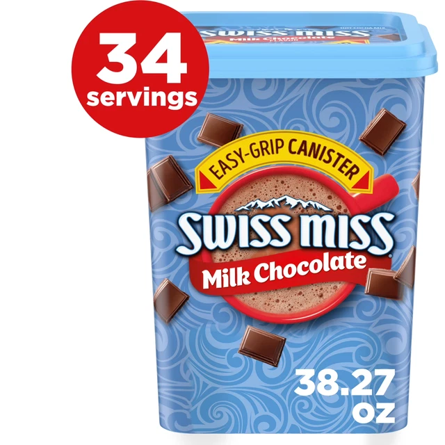 SWISS MISS MILK Chocolate Flavored Hot Cocoa Mix, 38.27 oz £11.91 ...
