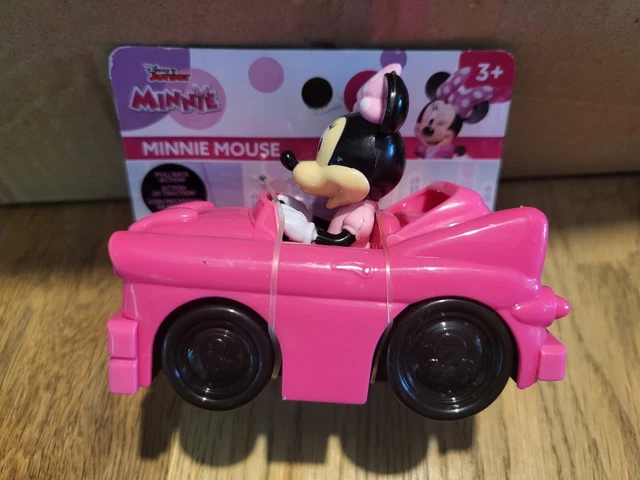 DISNEY JUNIOR MINNIE Mouse Pull Back Car £9.99 - PicClick UK