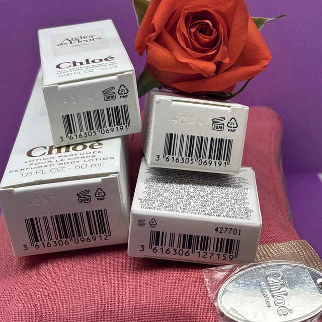 CHLOE ATELIER DES Fleurs Cedrus Body Lotion 50ml 2 Shower Gel 15ml Soap ...