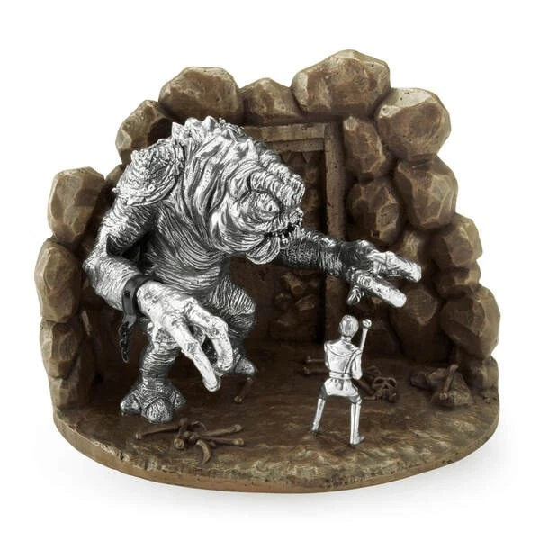 NEW ROYAL SELANGOR Limited Edition Star Wars Luke vs Rancor Diorama ...