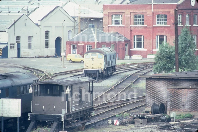 DONCASTER WORKS CLASS 24 97201 1979 Kodachrome 35mm Slide RN434 £2.99 ...