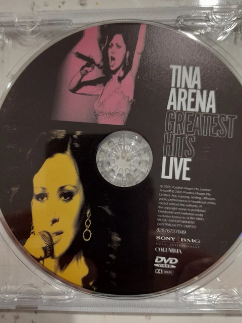 TINA ARENA GREATEST Hits Live 2 DVD Set 2005 Sony Music BMG ...
