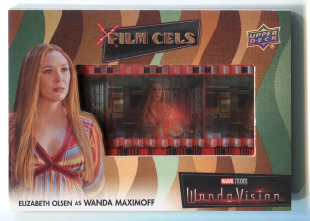 ELIZABETH OLSEN WANDA Maximoff 2022 Marvel WandaVision 1970's FILM CELS ...