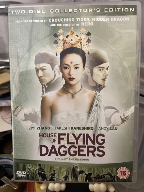 HOUSE OF FLYING Daggers (DVD, Two Disc Collectors Edition) Excellent ...