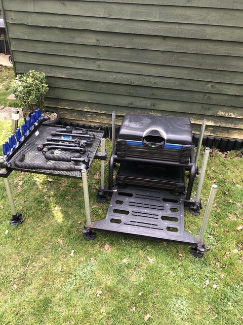 MATRIX FISHING LUGGAGE, Seat box, Trolley,side Tray,attachments £414.72 ...