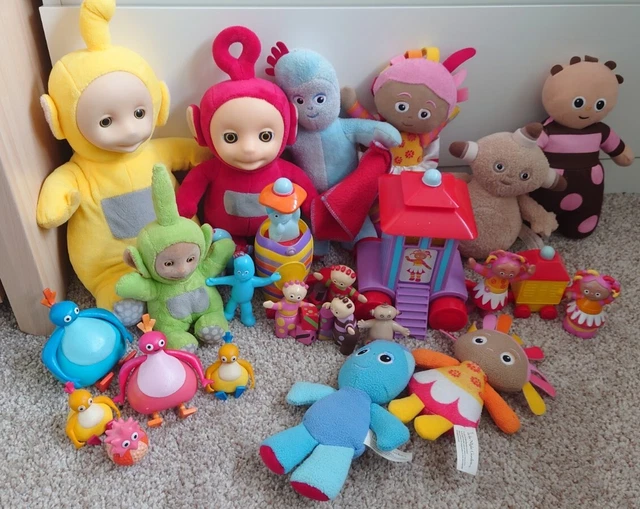 CBEEBIES TOYS CUDDLIES bundle Teletubbies, in The Night Garden ...