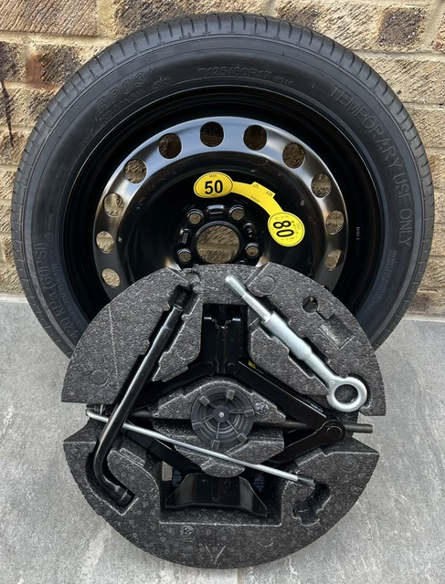 VOLVO XC60 GENUINE 17" space saver spare wheel KIT 125/80/R17 £219.00 ...