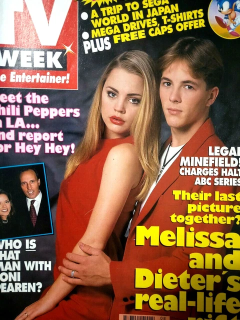 1995 TV WEEK Magazine Val Kilmer~Melissa George~Tom Hanks~Aaron Jeffrey ...