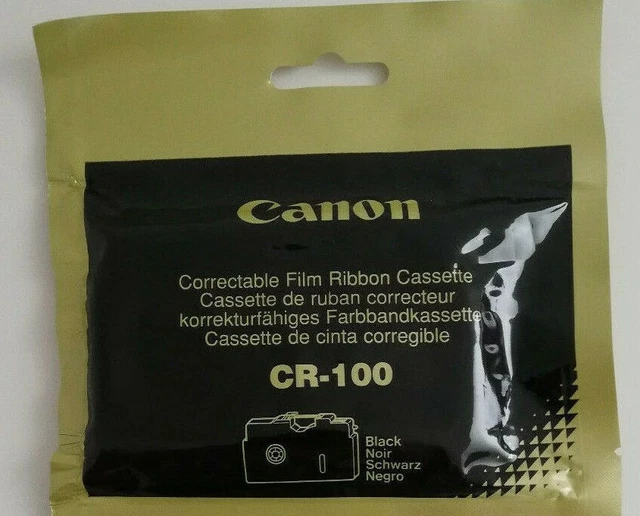 CANON CR-100 CASSETTE/RUBAN pour TYPESTAR/STARWRITER machine à écrire ...