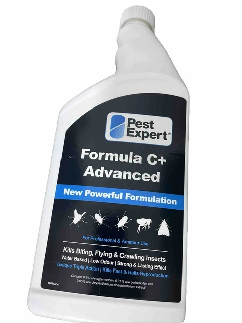 PEST EXPERT FORMULA 'C+' Moth Killer Spray 1Ltr (ref T13-4) - £13.49 ...