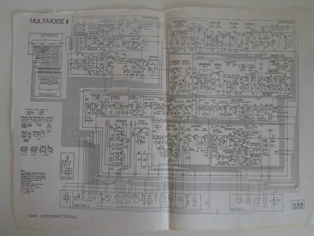 HAM INTERNATIONAL MULTIMODE 2 (Schematic Diagram Only).....Radio-Spares ...