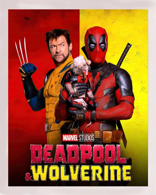 DEADPOOL & WOLVERINE Dynamic Duo Poster Marvel Wall Art... EUR 14,39 ...