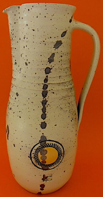 GRAND PICHET EN grès. Hauteur : 30 centimètres. EUR 90,00 - PicClick FR