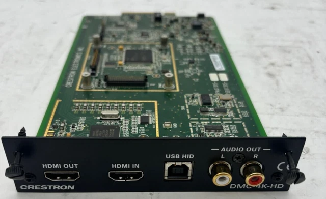 CRESTRON DMC-4K-HD 4K HDMI Input Card 6506747 $58.50 - PicClick