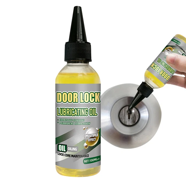 DOOR LOCK LUBRICANT Cylinder Car Padlock Bicycle Padlock Metal ...