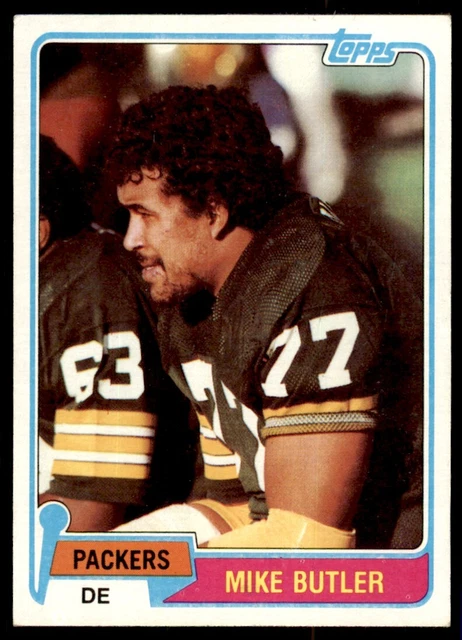 1981 TOPPS MIKE Butler Rookie . Green Bay Packers #83 EUR 2,05 ...