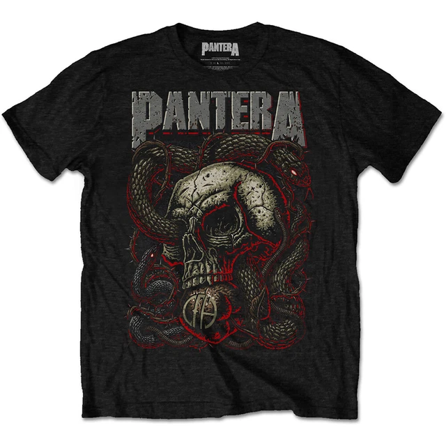 PANTERA DIMEBAG DARRELL Snakes Eye Socket Rock Licensed Tee T-Shirt Men ...