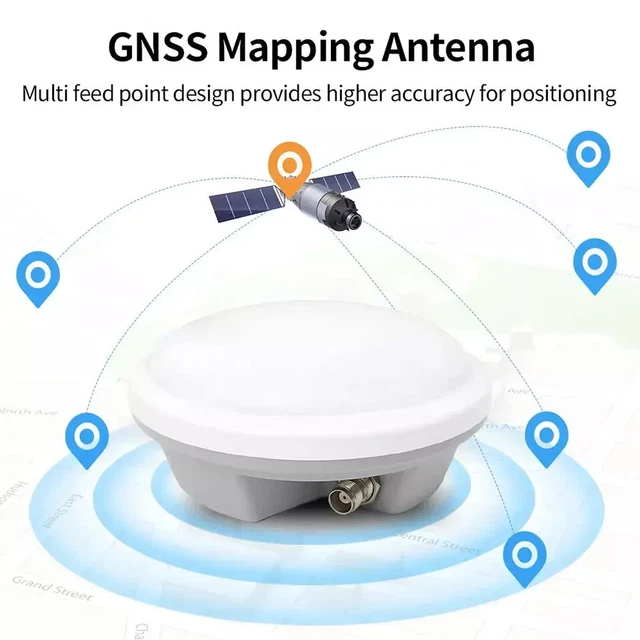 GNSS ANTENNA GPS Glonass BDS Galileo AG-35H High Precision for RTK ...