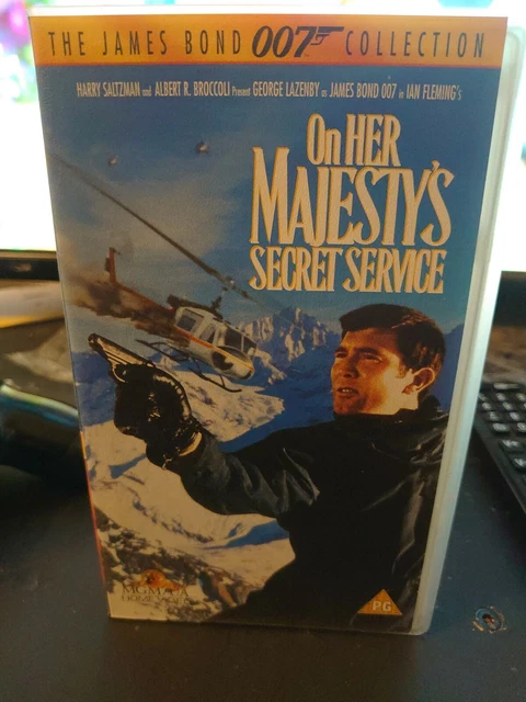 ON HER MAJESTYS Secret Service - THE JAMES BOND 007 COLLECTION VHS EUR 3,07 - PicClick FR