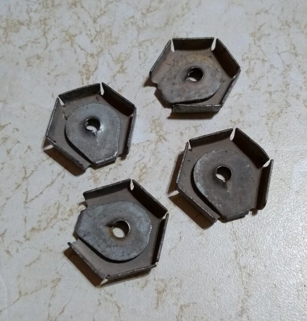 GENUINE FORD SIERRA Sapphire MK2 Cosworth etc exhaust heatshield clips ...