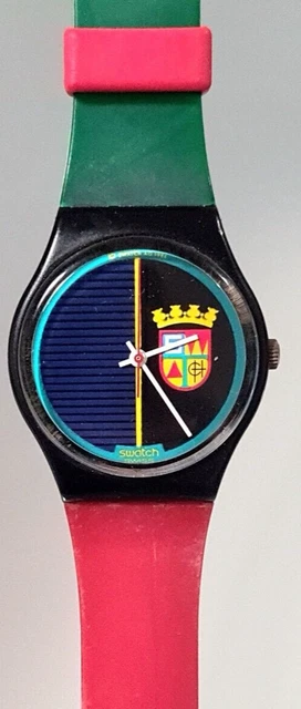 SWATCH SPECIAL RARO - Sir Swatch / Stemma - Gb111 -1986 - Nuovo EUR 142 ...