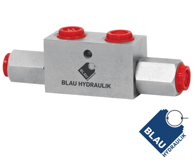 HYDRAULIK SPERRVENTIL SPERRBLOCK entsperrbares Rückschlagventil ...