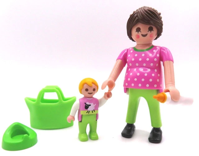 PLAYMOBIL MUM-TO-BE PREGNANT Mother & Baby Figure for City Life ...