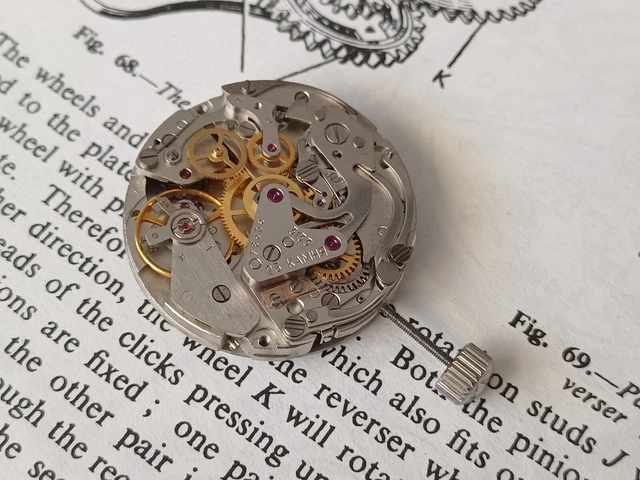 POLJOT 3133 SOVIET Chronograph Watch Movement (No 1) £115.00 - PicClick UK