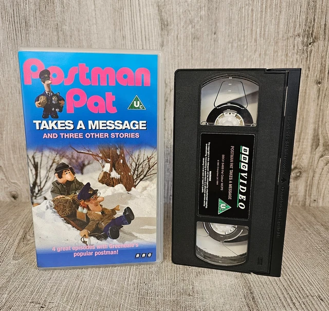 POSTMAN PAT TAKES A Message Vhs £24.99 - PicClick UK