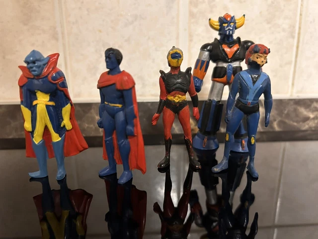 FABIANPLASTICA SET GOLDRAKE Actarus Alcor Hydalgos Gandal Grendizer EUR ...