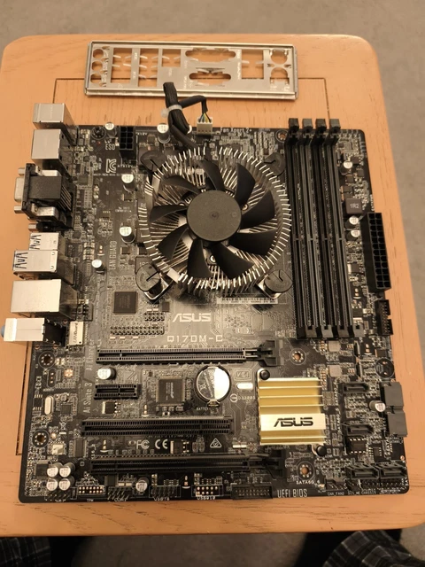 ASUS Q170M-C INTEL LGA 1151 Motherboard with Intel Core i5 -7500 CPU ...