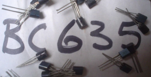 PHILIPS BC635 1A, 45V, NPN, Si, SMALL SIGNAL TRANSISTOR, TO-92 £1.00 ...