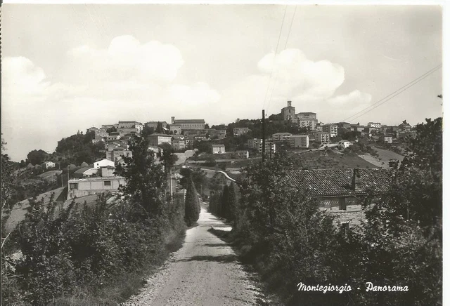190276 FERMO MONTEGIORGIO Cartolina FOTOGRAFICA viaggiata 1983 EUR 5,00 ...