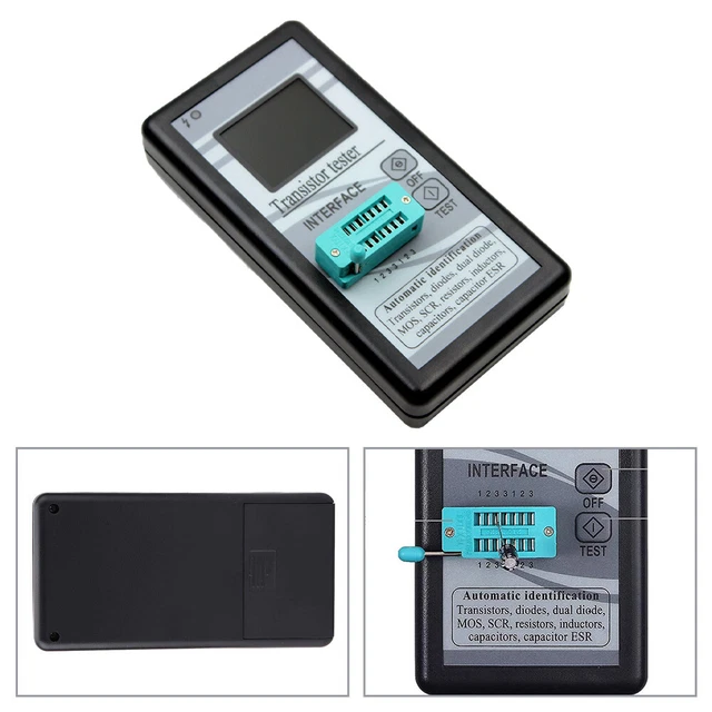 TFT LCD-DISPLAY TRANSISTOR Tester Multifunction Diode Triode ...