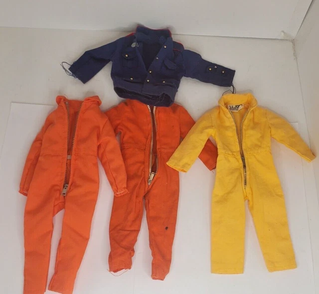 VINTAGE GI JOE uniform lot. Jumpsuit. Marine/Air. EUR 24,66 - PicClick FR