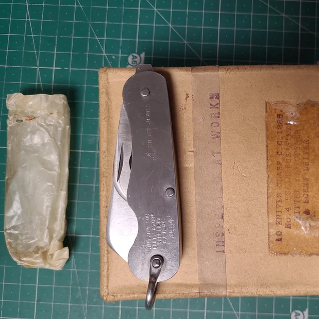 BRITISH ARMY JACK military opener Far East Jungle 1952 Dated £50.00 ...