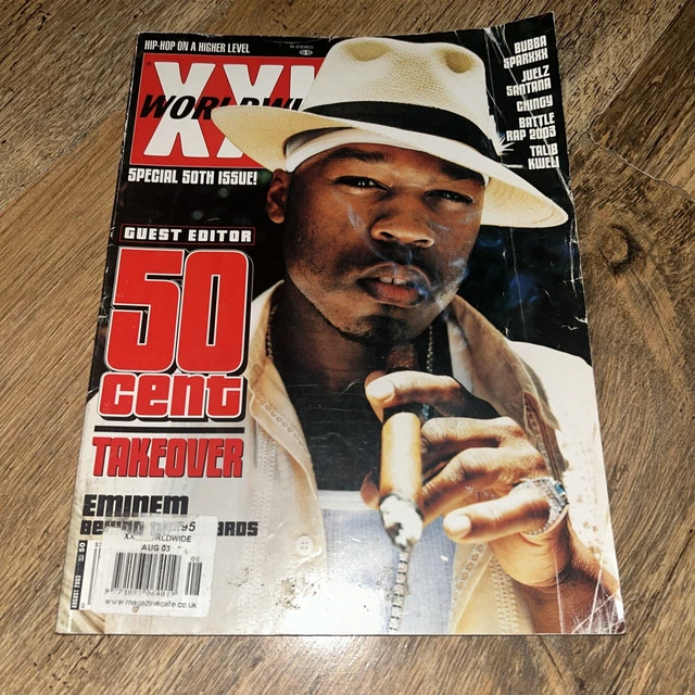 XXL MAGAZINE 50 CENT TAKEOVER NO. 50 (AUGUST 2003) 50 CENT £11.12 - PicClick UK