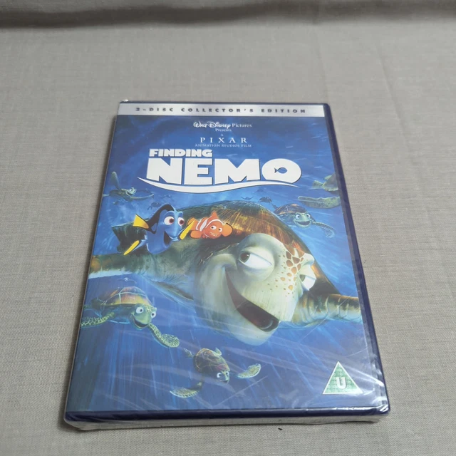 FINDING NEMO DVD 2 DISC Collector Edition Disney Pixar Animation Film ...