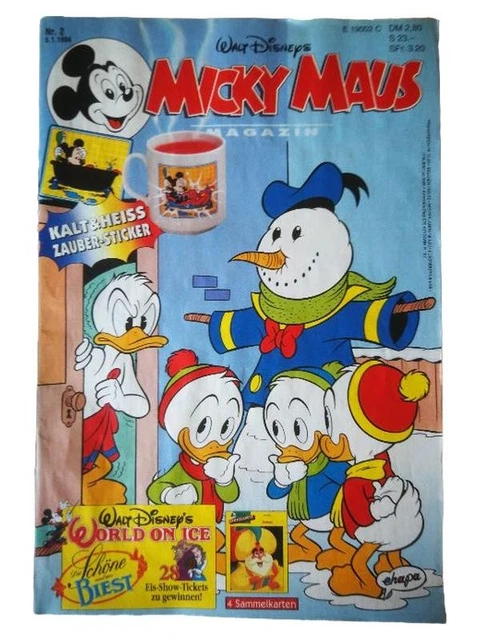 WALT DISNEY MICKY Maus Magazin Nr. 2 1994 Comic Zeitschrift Donald Duck EUR 4,95 - PicClick DE