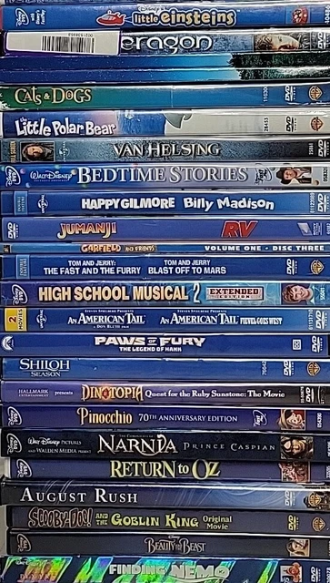 WHOLESALE LOT 100+ DVDs Kids & Family Children's Baby Pixar Disney Elmo Potter $42.02 - PicClick CA